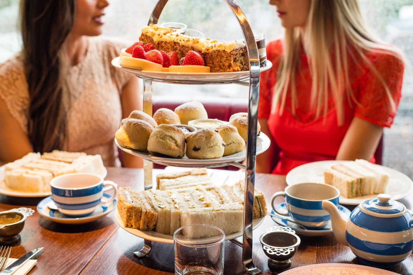 Afternoon tea in Cambridge with spectacular views at The Varsity Hotel