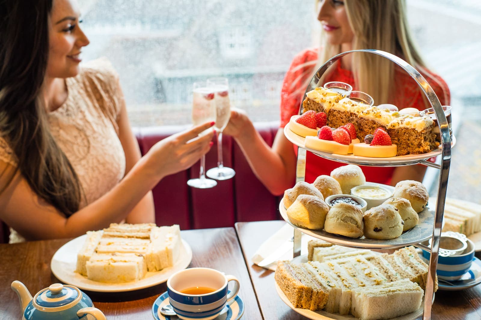 Afternoon tea in Cambridge with spectacular views at The Varsity Hotel